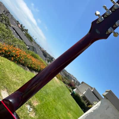 Epiphone Les Paul Custom Widow 2024 - Red Burst | Reverb