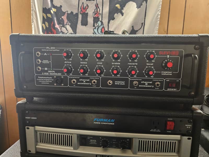Sunn Amps PL-20 Beta Lead Preamp 2025 Reissue | Reverb
