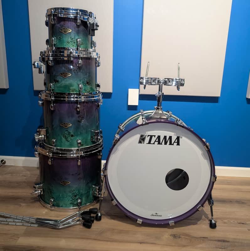 Tama Starclassic Walnut/Birch 2025 - Nebula Mappa Burl Fade - | Reverb