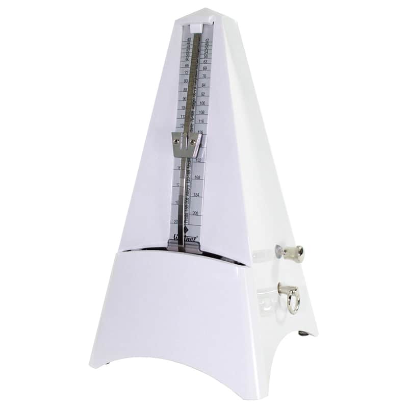 WITTNER TOWER LINE METRONOME - W/O BELL - WHITE | Reverb