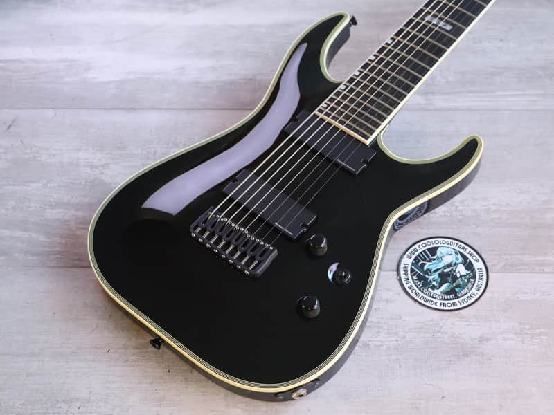 2014 ESP Japan E-II HRFT NT-8B 8-String Baritone (Black) | Reverb