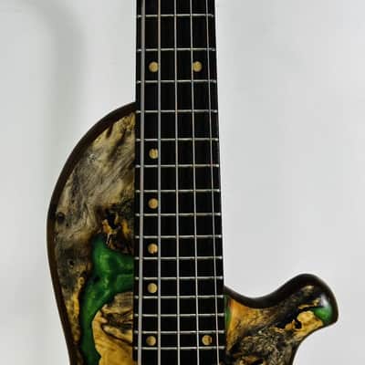 Tom Martinson Phat 5 - Hand Made Single Cutaway 5-String Bass | Reverb