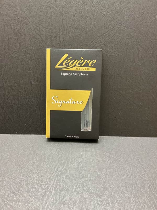 Legere Signature #3 Bb Soprano Saxophone Reed SSG3.00 | Reverb
