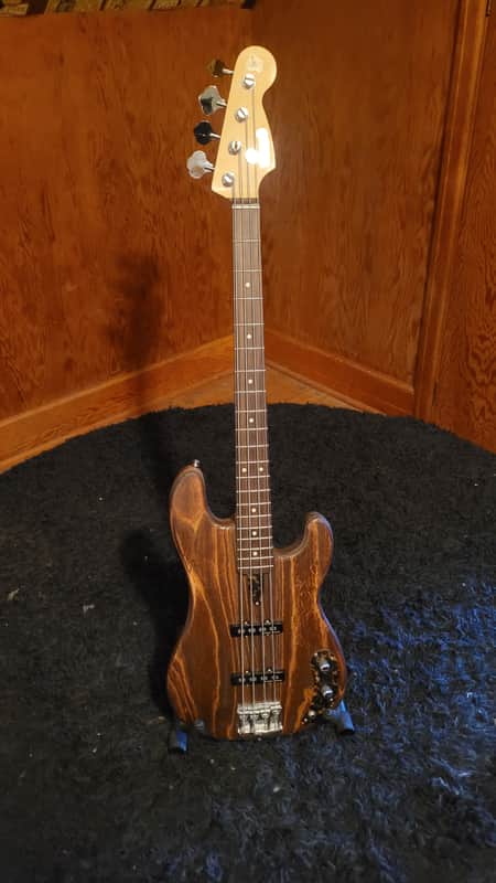 Warmoth Warmoth Full Custom Swamp Ash P-Bass (2024) - Natural | Reverb