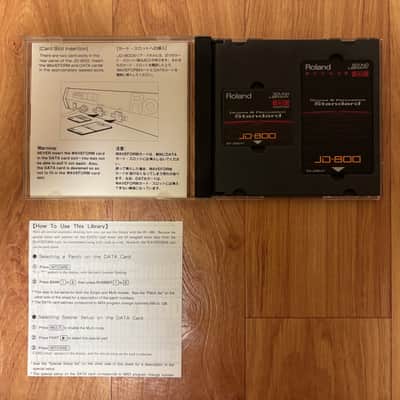 Roland SL-JD80 Sound Library FULL SET for JD 800 & 990 | Reverb