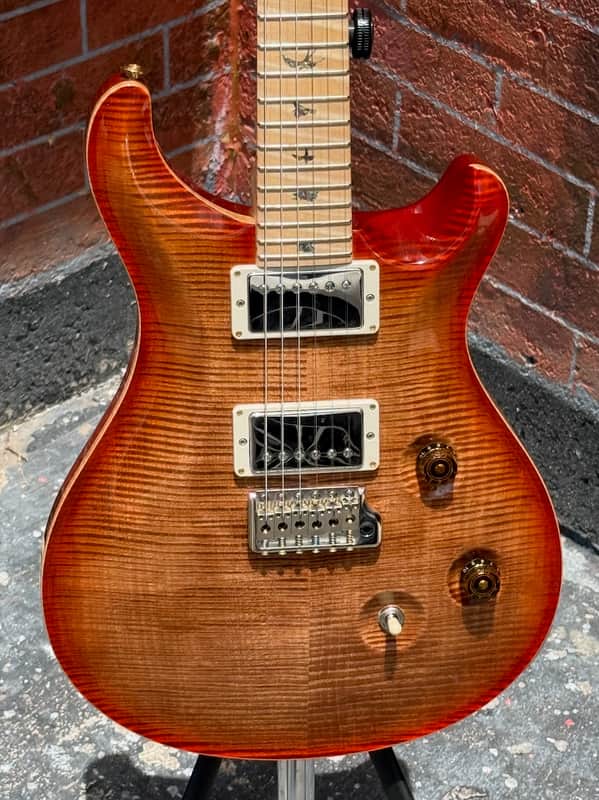 PRS Custom 24 Wood Library Edition 2018 - stunning Flamey | Reverb
