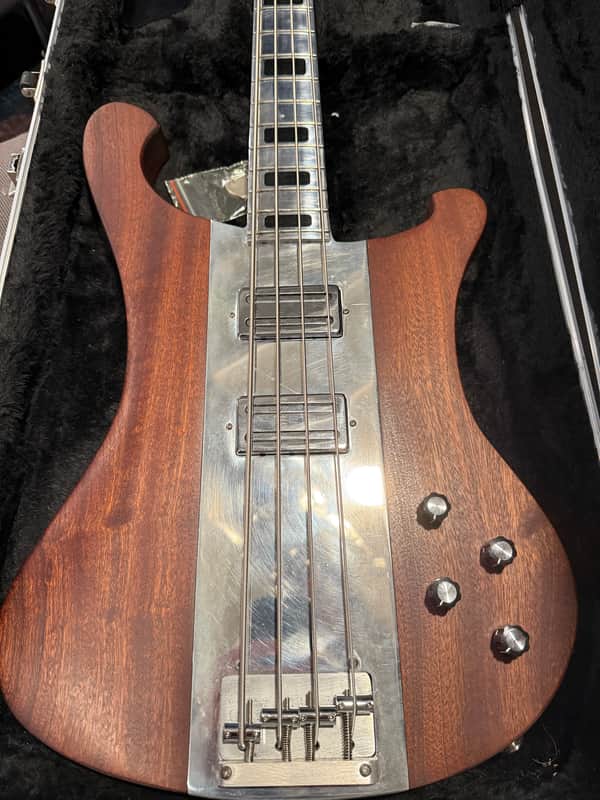 TTTides Bass 2021 - Aluminum mahogany 35" scale - Rare ric | Reverb