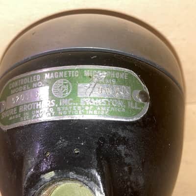 Shure 520SLB Controlled Magnetic Microphone, Tested and | Reverb