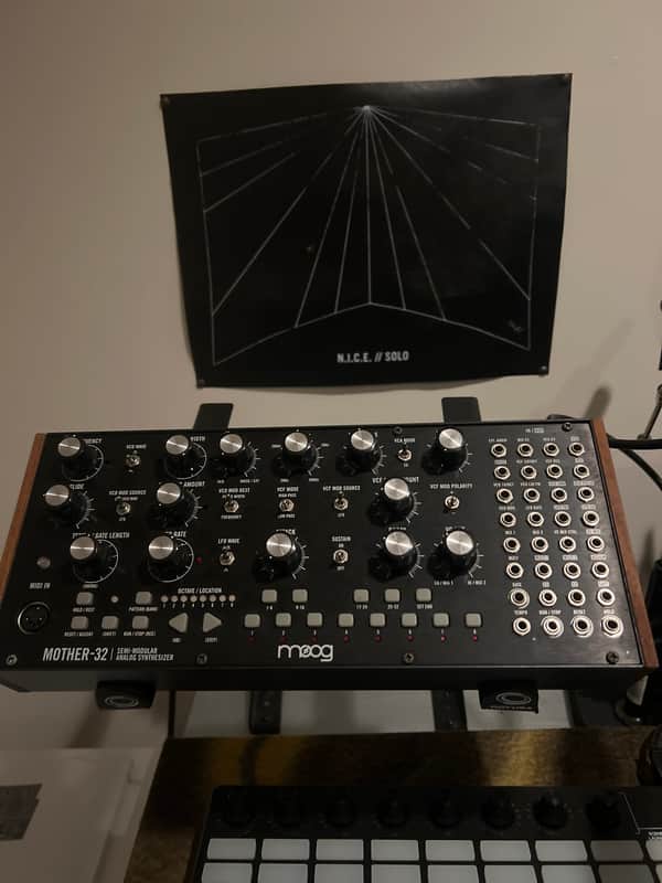 Moog Mother-32 Tabletop / Eurorack Semi-Modular Synthesizer | Reverb