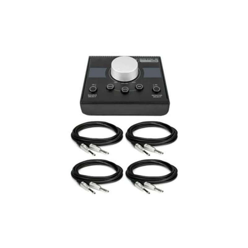 Mackie Big Knob Passive Studio Monitor Controller Bundle with | Reverb