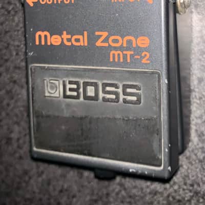 Boss MT-2 Metal Zone (Silver Label) 1991 - Present - Black | Reverb