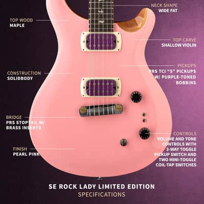 *NEW IN BOX* PRS SE Rock Lady Limited Edition, BAND-MAID x | Reverb