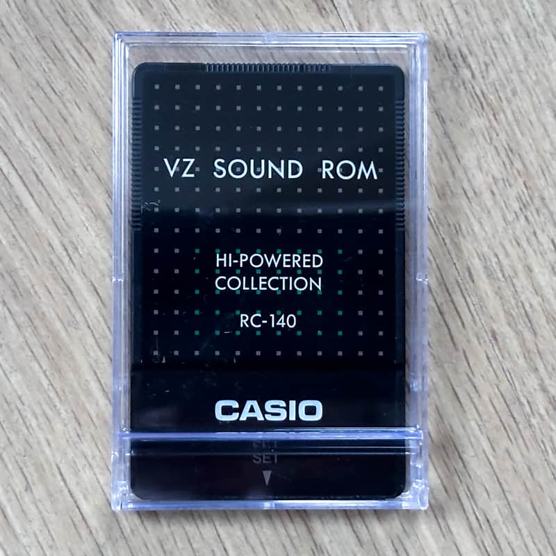 Casio VZ-1 / VZ-10M / PG Voice Rom Card // RC-140 Hi Powered | Reverb