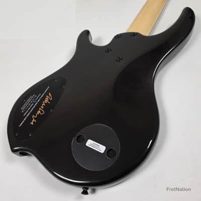 Dingwall JT3 5-String Metallic Black Bass Multi-Scale Fanned | Reverb