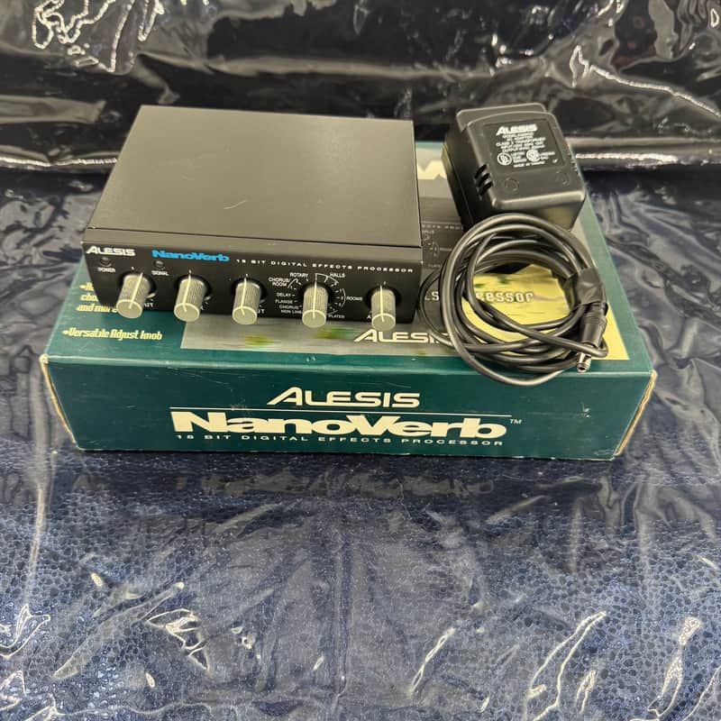 Alesis Nanoverb 18-Bit Digital Effects Processor 1990s - | Reverb