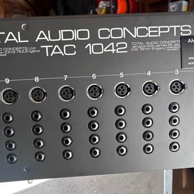 Total Audio Concepts (TAC) TAC 1042 1984 - Wood sided | Reverb