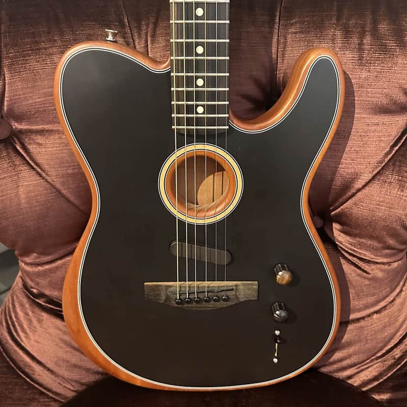 Fender American Acoustasonic Telecaster Acoustic-Electric | Reverb