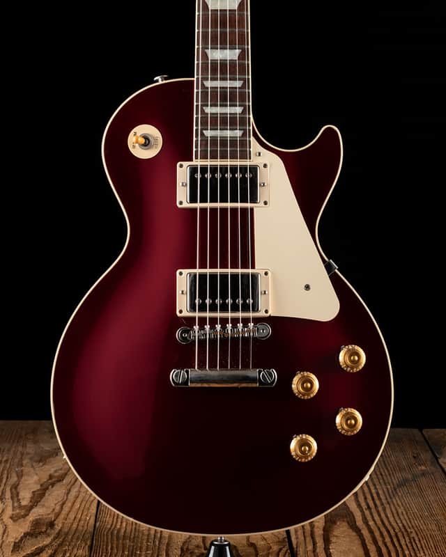 Gibson Les Paul Standard '50s Plain Top - Sparkling Burgundy | Reverb