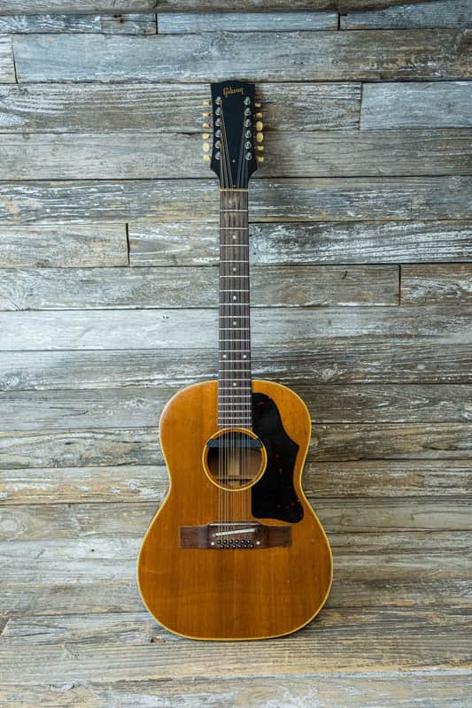 1965 Gibson B25-12-N w/Cs | Reverb