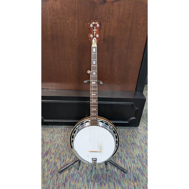 Alvarez Deluxe Vintage 1970’s 5 String Banjo w/ Case | Reverb