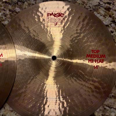 Paiste 2002 Medium Hi Hats | Reverb