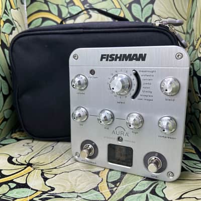 Fishman Aura Spectrum DI Acoustic Guitar Imaging Preamp Pedal | Reverb