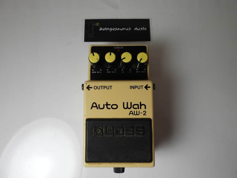Boss AW-2 Auto Wah Effects Pedal Filter Free USA Shipping | Reverb