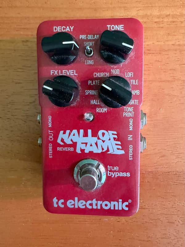TC Electronic Hall of Fame Reverb 2017 - Present - Red | Reverb