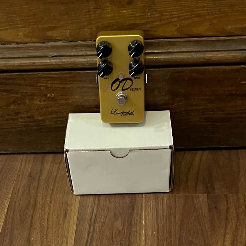 Lovepedal Love Pedal OD-11 Overdrive In Gold | Reverb UK