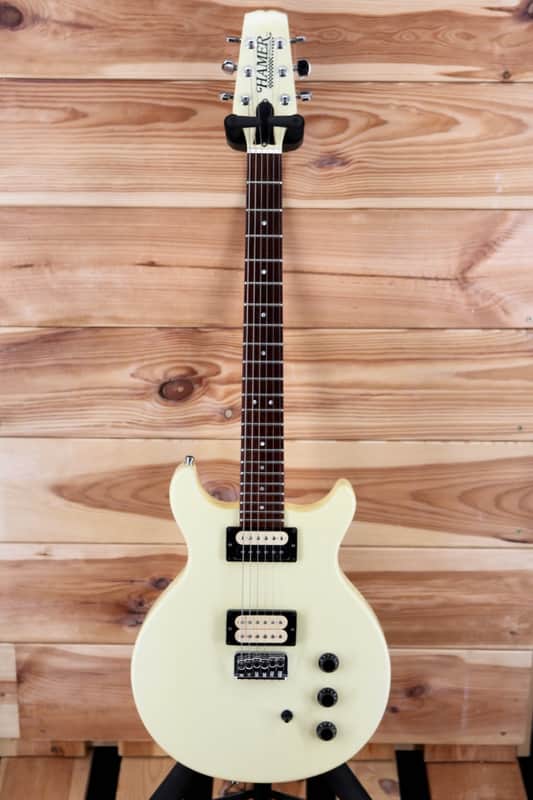 Hamer Special w/ Humbuckers 1983 - Pearl White | Reverb