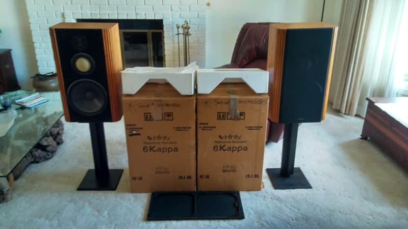 Infinity 6 Kappa vintage stereo speakers | Reverb