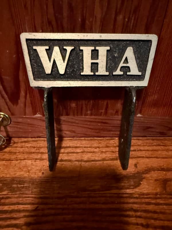 CUSTOM WHA MIC FLAG - RCA 44 1950'S | Reverb