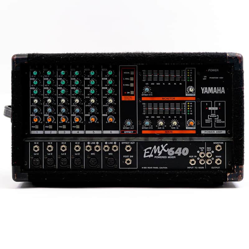 Yamaha EMX 604 6-Channel Dual Amp Powered Mixer | Reverb