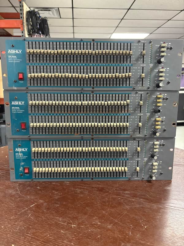 Ashly GQX-3102 Dual-Channel 31-Band Graphic Equalizer 2010s - | Reverb