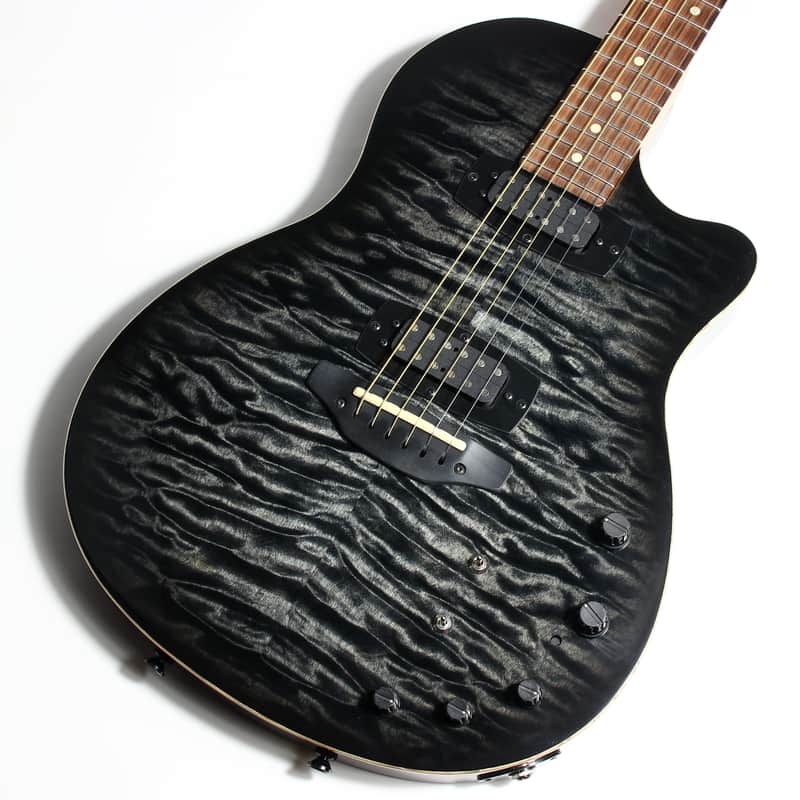 2011 Tom Anderson Crowdster Plus 2 Black Burst INSANE QUILT | Reverb