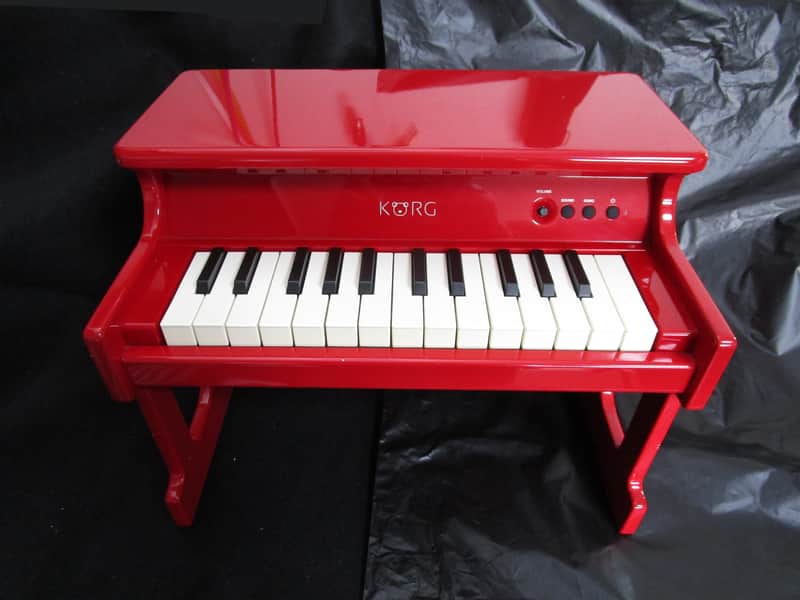 Korg Tinypiano RED 25 keys digital toy piano TESTED expedited | Reverb
