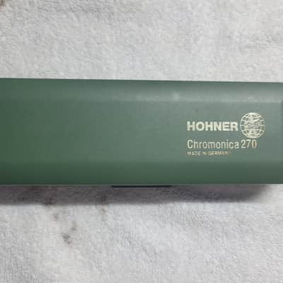Vintage Hohner Super Chromonica 270 Harmonica With Case | Reverb