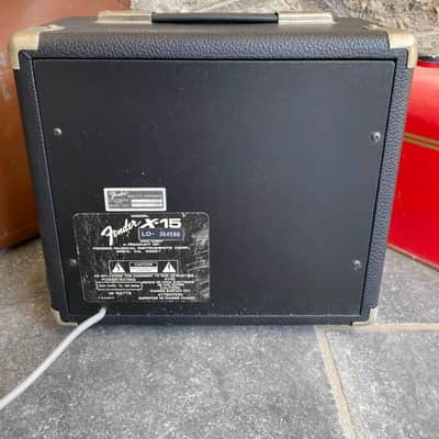 Fender X-15 "Red Knob" 15-Watt Guitar Practice Amp - Made in | Reverb