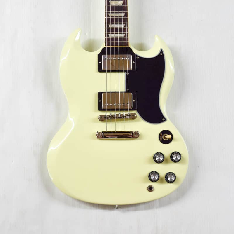 Gibson SG Standard '61 Stop Bar - Classic White | Reverb
