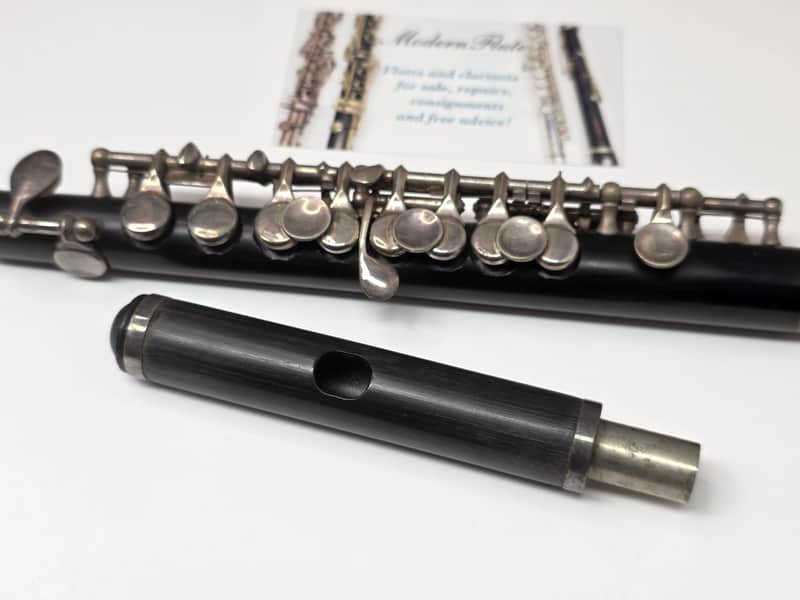 Vintage Selmer Bundy Plastic C Piccolo w/ Silver Plated Keys | Reverb
