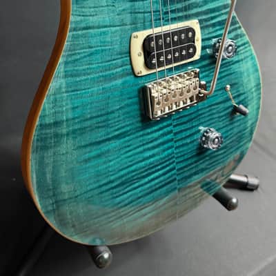 PRS SE Custom 24 Electric Guitar Slate Blue Finish w/ | Reverb Canada