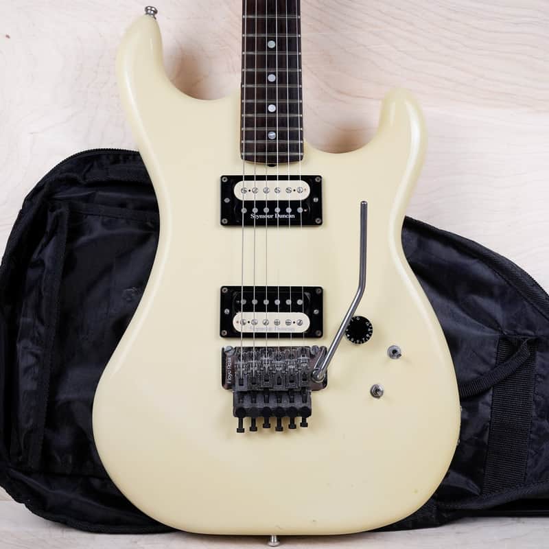 Kramer JK2000 MIJ 1980's White Original Floyd Rose Seymour | Reverb