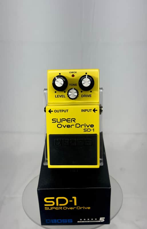 Boss SD-1 Super OverDrive Yellow W/ Box | Reverb