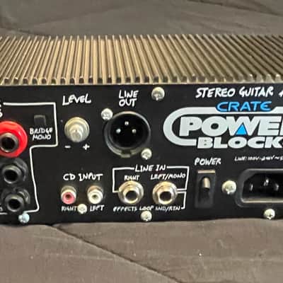 Crate CPB150 PowerBlock Amplifier 2000s | Reverb