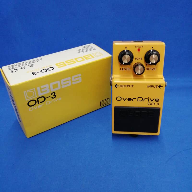 BOSS OD-3 Overdrive Effect Pedal for Electric Guitar | Reverb