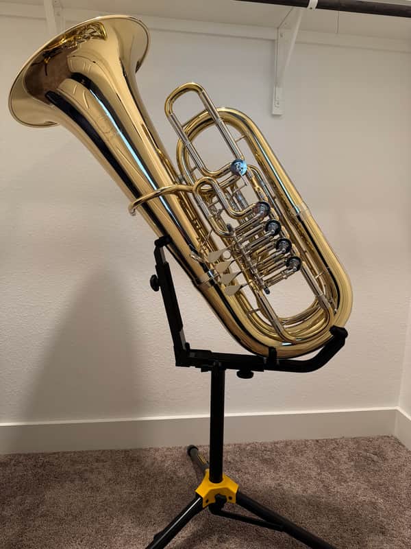 John Packer F Tuba 5 rotary valves | Reverb