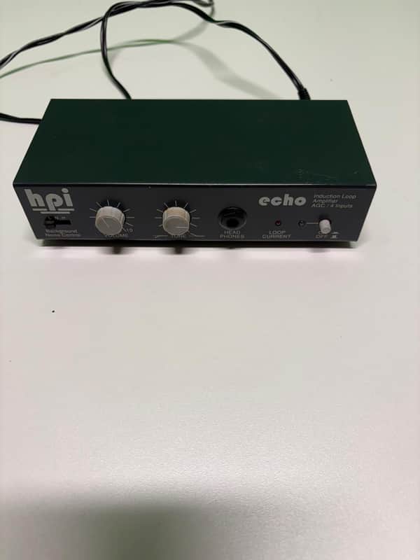 H-Pi Echo Induction Loop Amplifier AGC 4 Inputs Unknown (of: | Reverb