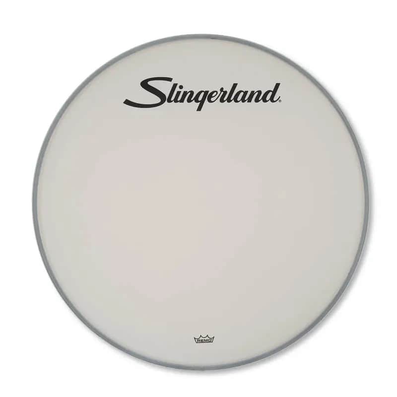 Slingerland Ambassador Coated Bass Drum Logo Head 20" | Reverb