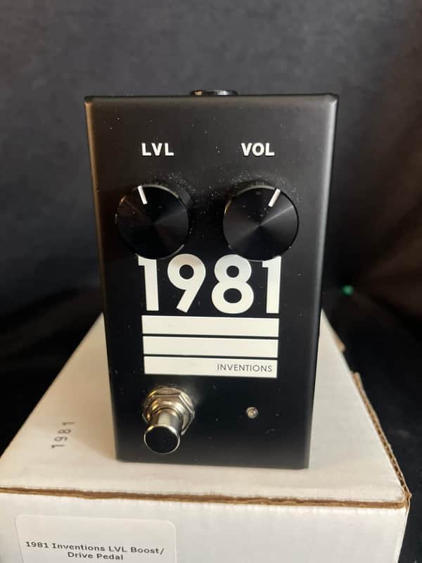 1981 Inventions LVL Full-Range Overdrive | Reverb