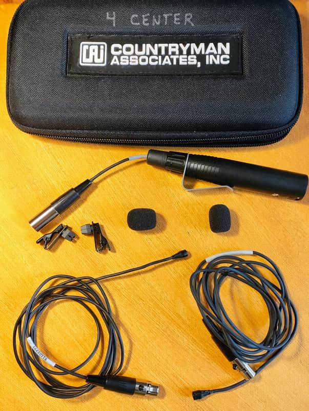 Pair (2 units) Countryman B3 Lavalier Mics Lectrosonics TA5F | Reverb